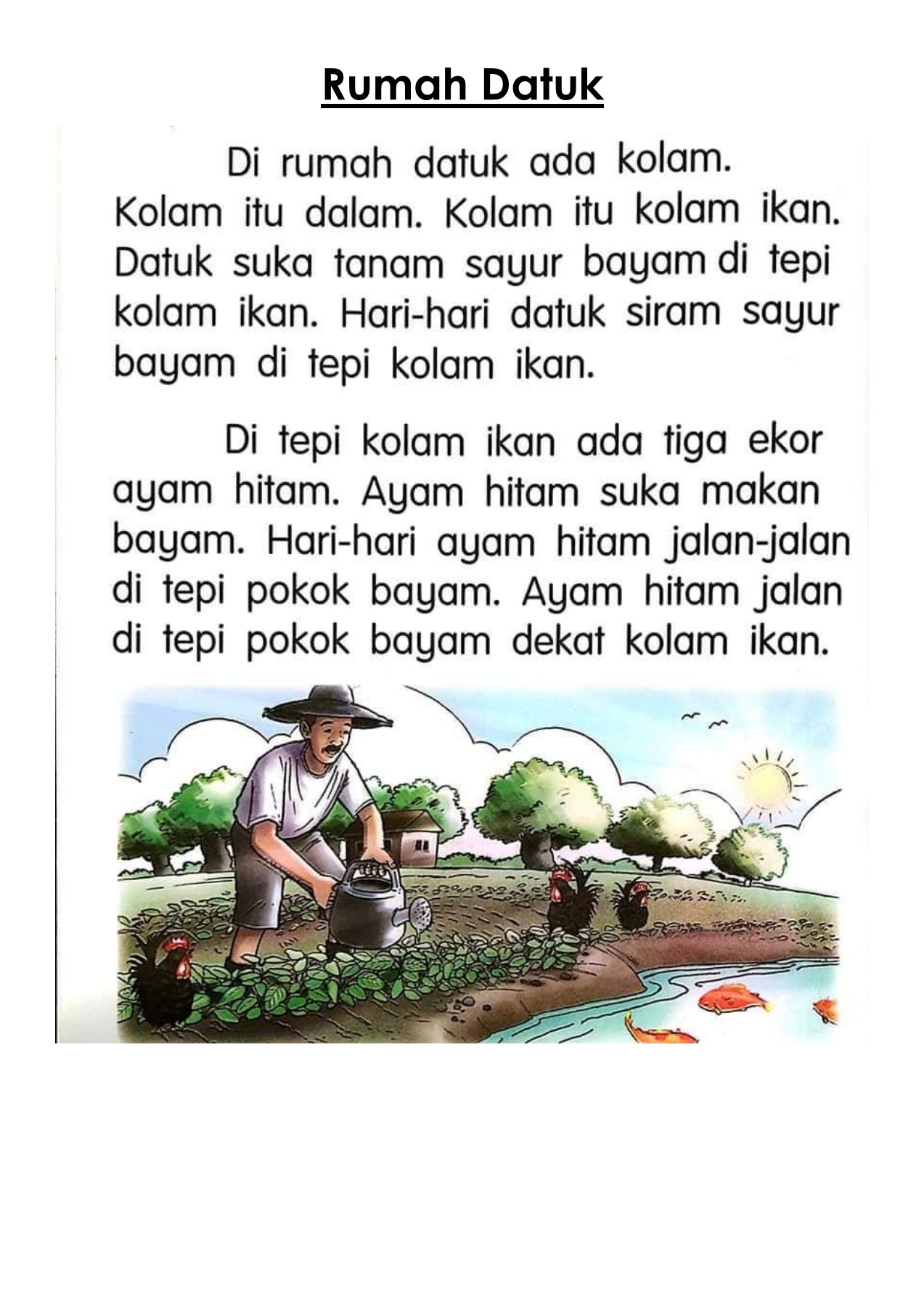 Cerita Pendek HASIL KARYA GERAKAN LITERASI KUMPULAN CERITA PENDEK