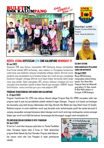 BULETIN SMK KALUMPANG Vol 15 - sppangsess Flip PDF | AnyFlip