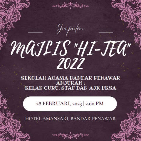 JEMPUTAN 'HI-TEA' SABP 2022 - sitinorhazira96 Flip PDF | AnyFlip