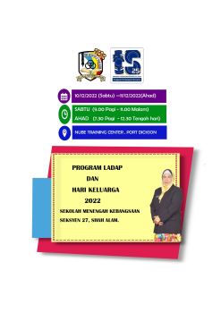 LADAP 2022 SMK SEKSYEN 27 - CtMcLah Flip PDF | AnyFlip