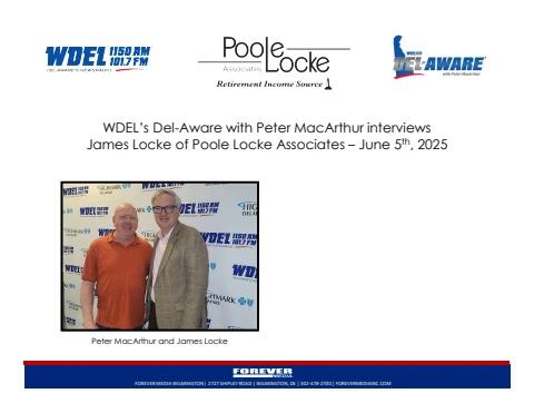 Del-Aware Interview - James Locke of Poole Locke Associates - 6-5-25