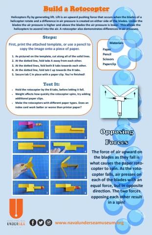 Air Pressure Build a Rotocopter