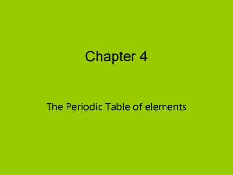 Chapter 4 Periodic table - yshoong333 Flip PDF | AnyFlip