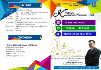 KURSUS KEPIMPINAN PEMIMPIN CILIK SESI 2022/2023 - hisyam cs Flip PDF ...