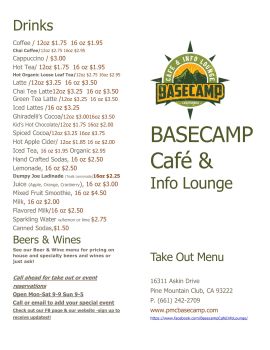 Base Camp Menu - sureshbabu733 Flip PDF | AnyFlip
