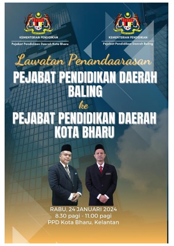 LAWATAN PENANDAARASAN PPD BALING KE PPD KOTA BHARU - g-63087640 Flip ...