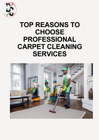 Top Reasons To Choose Professional Carpet Cleaning Services