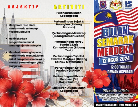 BROSUR BULAN SEMARAK MERDEKA SMKSPK 2024