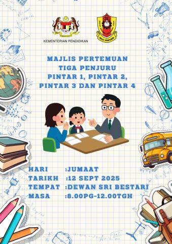 Buku Program Majlis Pertemuan Tiga Penjuru Pintar 1, 2, 3 dan 4
