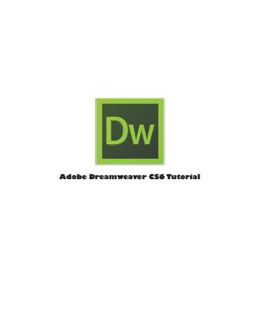 0158-adobe-dreamweaver-cs6-tutorial - GOH BENG FONG Flip PDF | AnyFlip