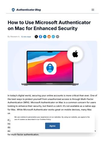 Microsoft Authenticator on Mac - Best authenticator App Flip PDF | AnyFlip