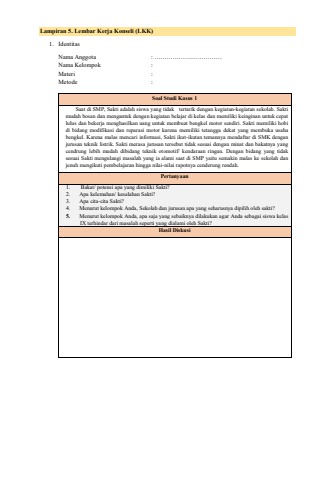 (Media BK) Lembar Kerja Peserta Didik - RYSTALIA ANGGRAENI, SPD Flip PDF | AnyFlip