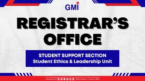 GMI STUDENTS ETHICS & LEADERSHIP UNIT