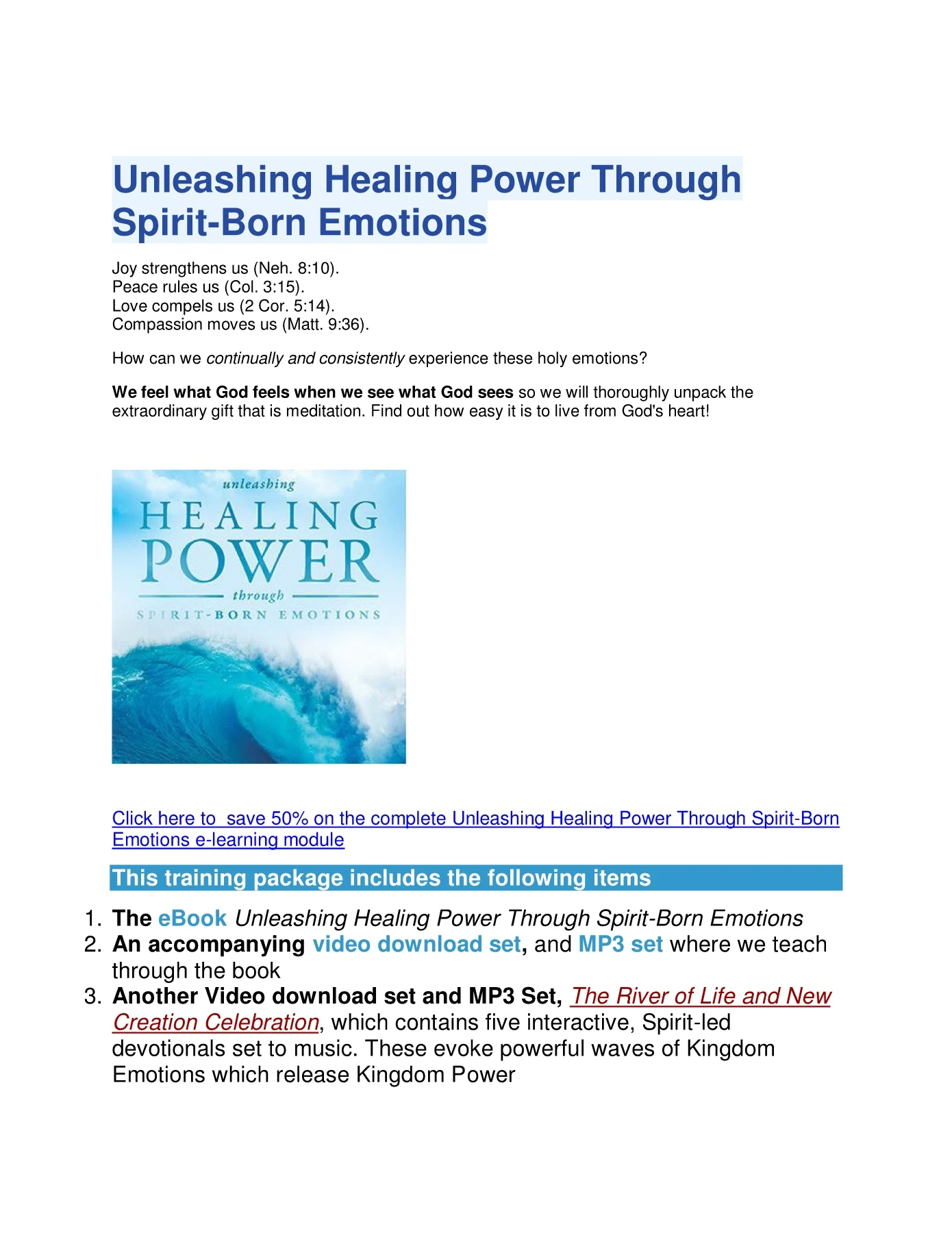 Unleashing Healing Power Through Spirit-Born Emotions