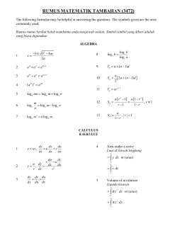 SENARAI RUMUS ADD MATHS SPM - SHARIFUDDINMS Flip PDF | AnyFlip