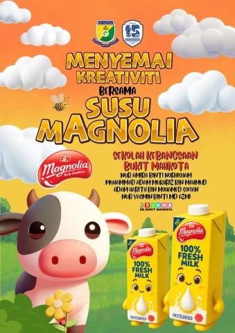 BUKU SKRAP DIGITAL BERSAMA SUSU MAGNOLIA