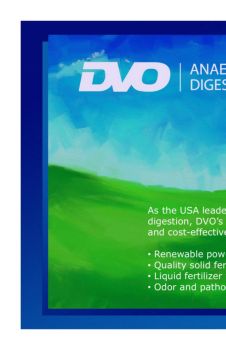 As the USA leader in anaerobic digestion, DVO’s patented ... - Guset ...
