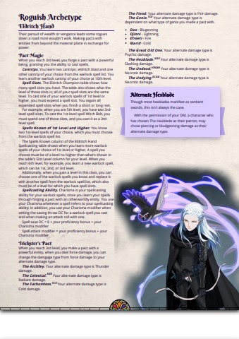 Lyria Eldritch Hand for Lyria(Original by JayPea) _ GM Binder ...