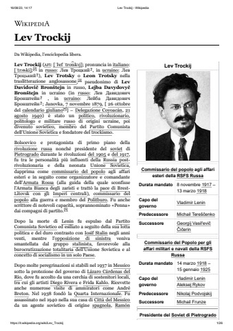 Lev Trockij - Wikipedia - goroiamanuci Flip PDF | AnyFlip