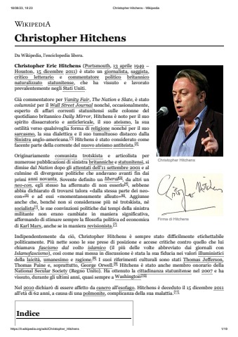 Christopher Hitchens - Wikipedia - goroiamanuci Flip PDF | AnyFlip
