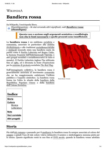 Bandiera rossa - Wikipedia - goroiamanuci Flip PDF | AnyFlip