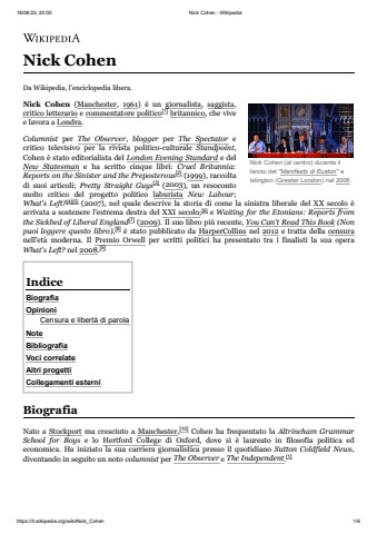 Nick Cohen - Wikipedia - goroiamanuci Flip PDF | AnyFlip