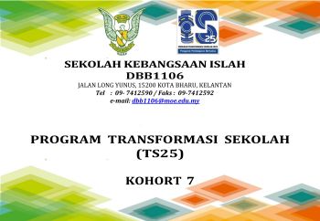 JAWATANKUASA PROGRAM TS25 SK ISLAH 2022/2023 - marinayunus Flip PDF | AnyFlip