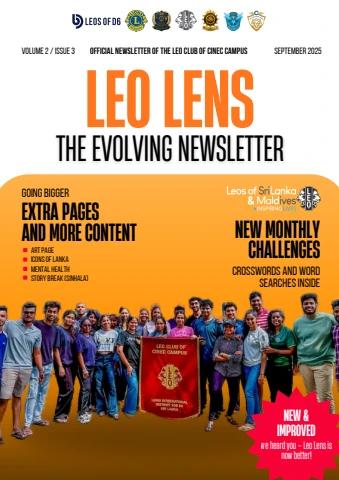 Leo Lens (Volume 2 Issue 3)