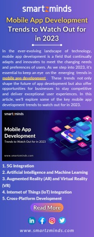 Mobile App Development Trends to Watch Out for in 2023 - Smartz Minds Flip PDF | AnyFlip