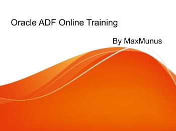 Oracle ADF Online Training - Avishek Priyadarshi Flip PDF | AnyFlip