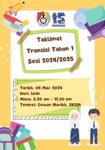TAKLIMAT PROGRAM TRANSISI TAHUN 1