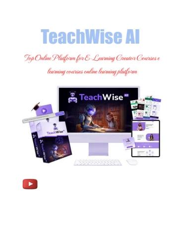 "TeachWise AI: The Ultimate Online Learning Platform for E-Learning ...