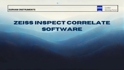 ZEISS INSPECT Correlate Software