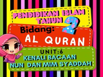 TAJWID TAHUN 2 - NUN DAN MIM SYADDAH - AMIZA Flip PDF | AnyFlip