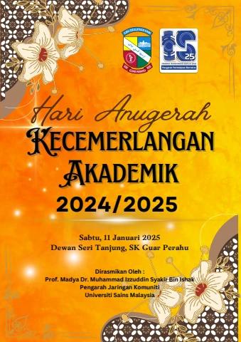 Buku Program Hari Anugerah Kecemerlangan Akademik 2024