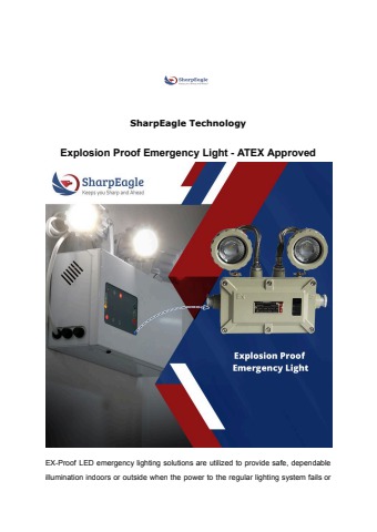 Explosion Proof Emergency Light - ATEX Approved - mohit.sharpeagle Flip PDF | AnyFlip