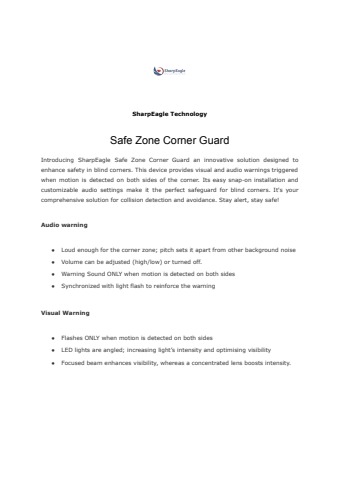 Safe Zone Corner Guard - mohit.sharpeagle Flip PDF | AnyFlip