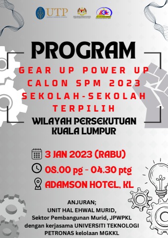 Program Gear UP POWER UP CALOM SPM 2023 - UTP - nooreffafarah4788 Flip PDF | AnyFlip