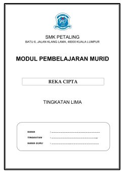 MODUL REKA CIPTA TINGKATAN 5 - riasasti82 | Membalik PDF Dalam talian ...