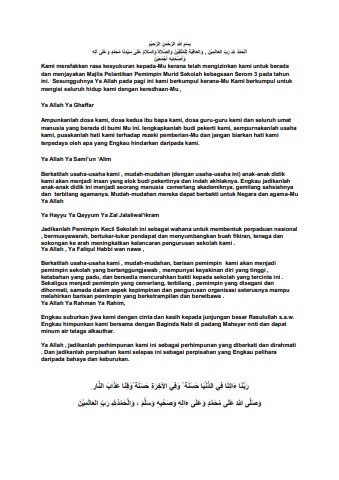 doa - NOR SHAHRIZA Flip PDF | AnyFlip