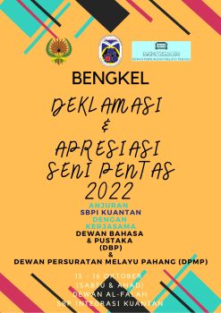 BUKU PROGRAM BENGKEL DEKLAMASI DAN APRESIASI SENI PENTAS 2022 - g ...