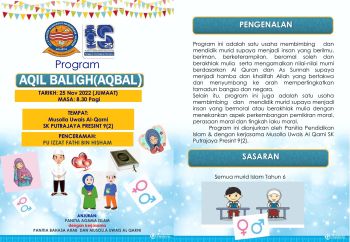 BUKU PROGRAM AQIL BALIGH(AQBAL) SK PUTRAJAYA PRESINT 9(2) - g-46420352 ...
