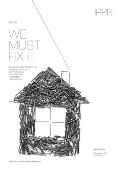 REPORT WE MUST FIX IT - Home | IPPR