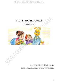 Suport de curs TIC clasa a IV-a - monica_cernat2007 | PDF Online | AnyFlip