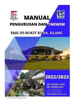 MANUAL BUKU PENGURUSAN SMKPBK 2022 - aidahnay Flip PDF | AnyFlip