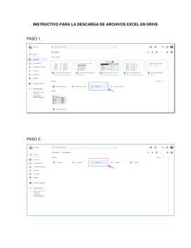 INSTRUCTIVO PARA LA DESCARGA DE ARCHIVOS EXCEL EN DRIVE - Guset User | Flip PDF en línea | AnyFlip