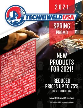 TechniweldUSA - 2021 Spring Promo - Techniweld USA Flip PDF | AnyFlip