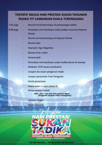 Tentatif Majlis Hari Sukan TYIT KT - ieyda didieya Flip PDF | AnyFlip