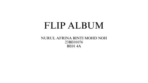 Flip Album