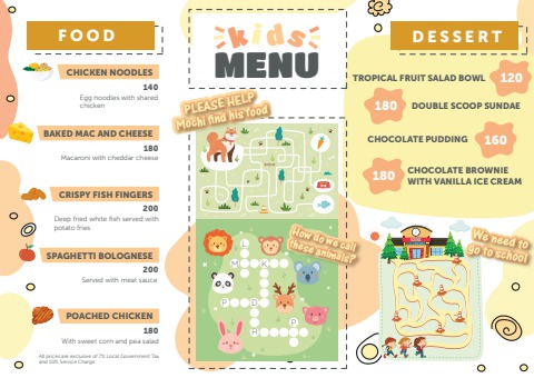 Courtyard Marriot Kids Menu-A4 - marriott.cybkkap Flip PDF | AnyFlip